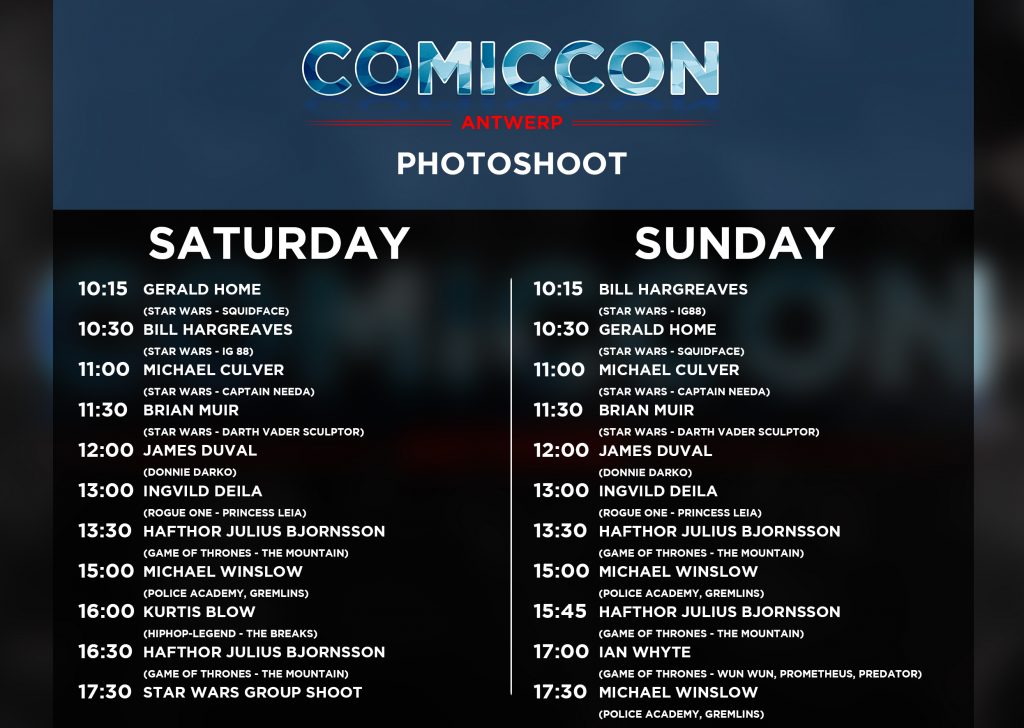 Photoshoot - Comic Con Antwerp